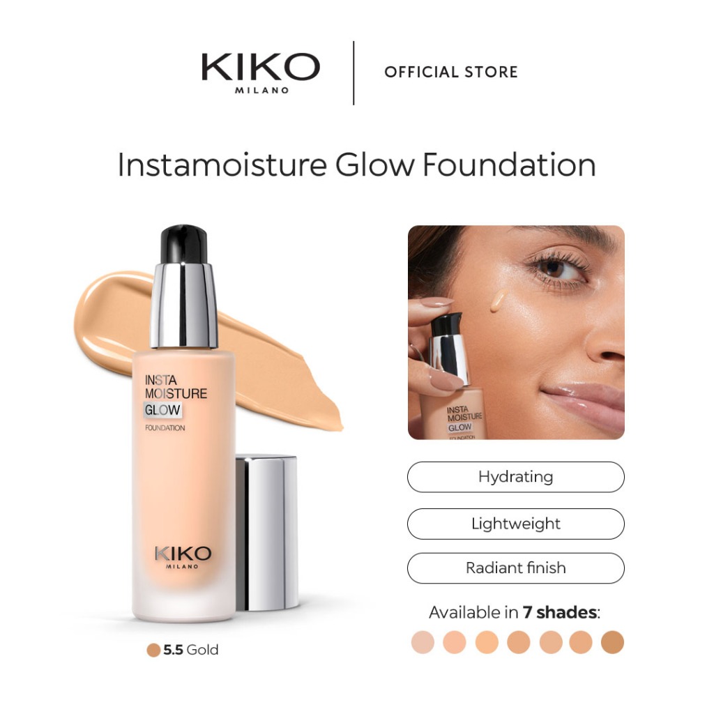 KIKO Milano Instamoisture Glow Foundation | Shopee Philippines