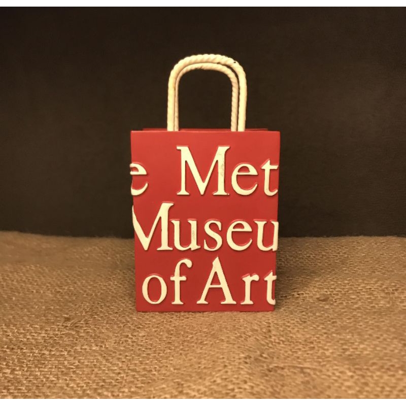 Vintage Metropolitan Museum of Art Miniature Resin Shopping Bag (Pencil ...