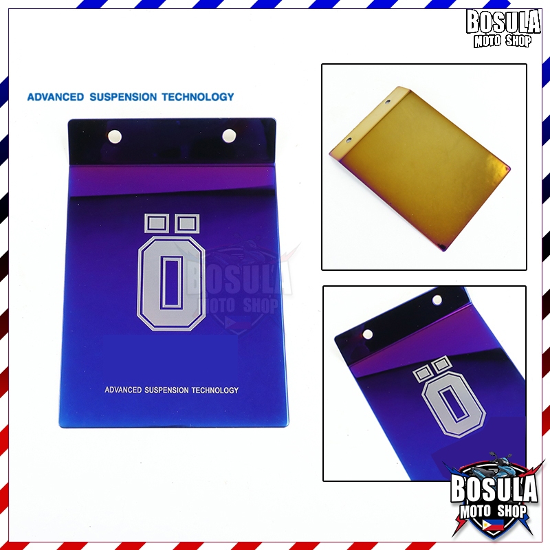 OHLINS Rear Fender Mud Guard Mud Flap Transparent Universal Monoshock ...