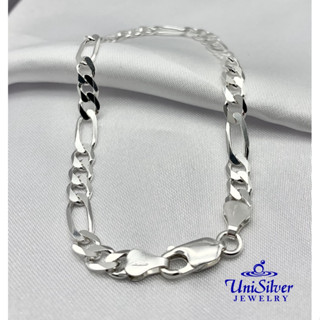 Unisilver 925 Sterling Men's Bracelet MBH23 (1361) | Shopee Philippines