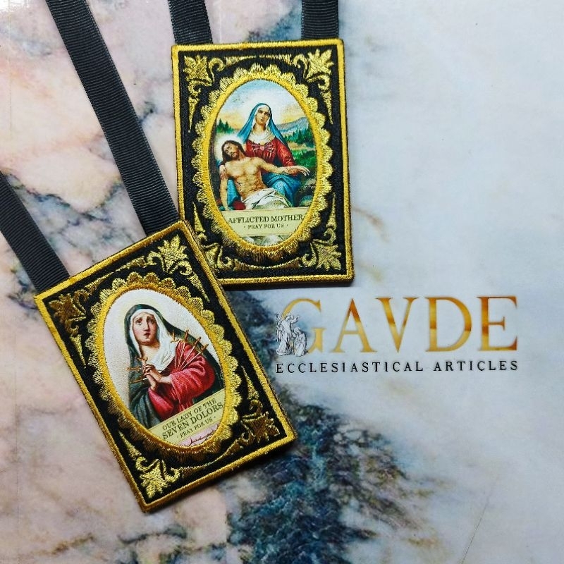 GAVDE Scapular of the Seven Sorrows of Mary — Our Lady of Sorrows ...