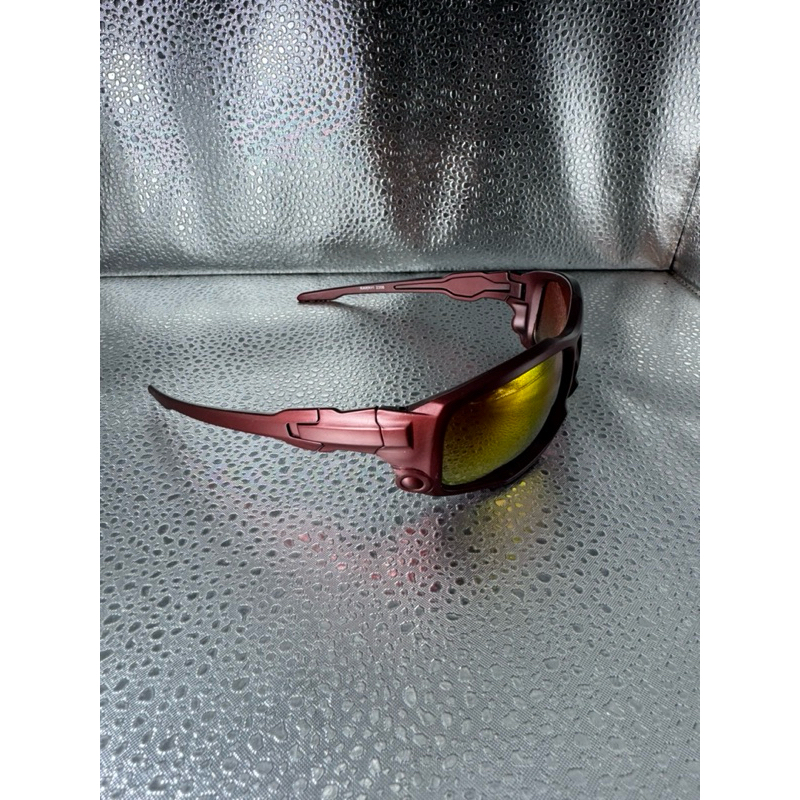 Okli ShockTube Red Gold lens Aesthetic Vintage Sunglass | Shopee ...