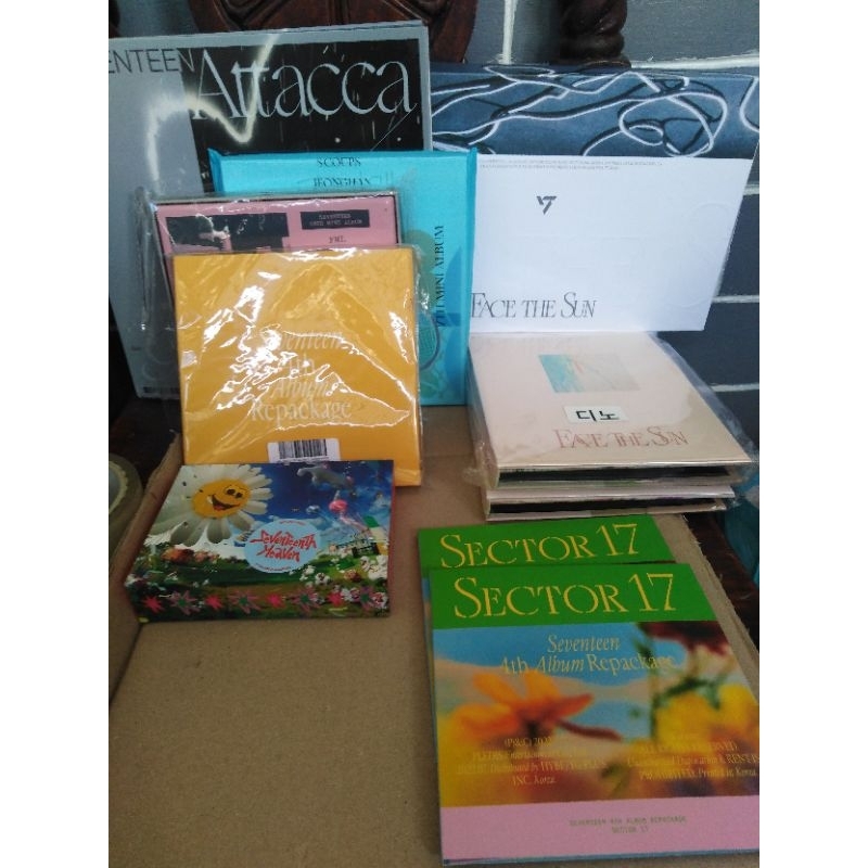 SVT's UNSEALED ALBUMS | Shopee Philippines