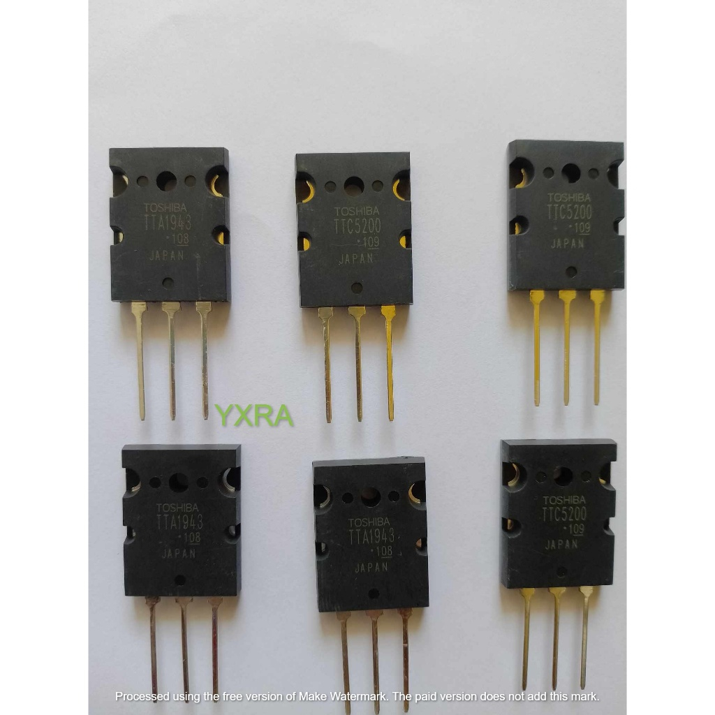 TTC5200 / TTA1943 TOSHIBA JAPAN ORIGINAL TRANSISTOR | Shopee Philippines