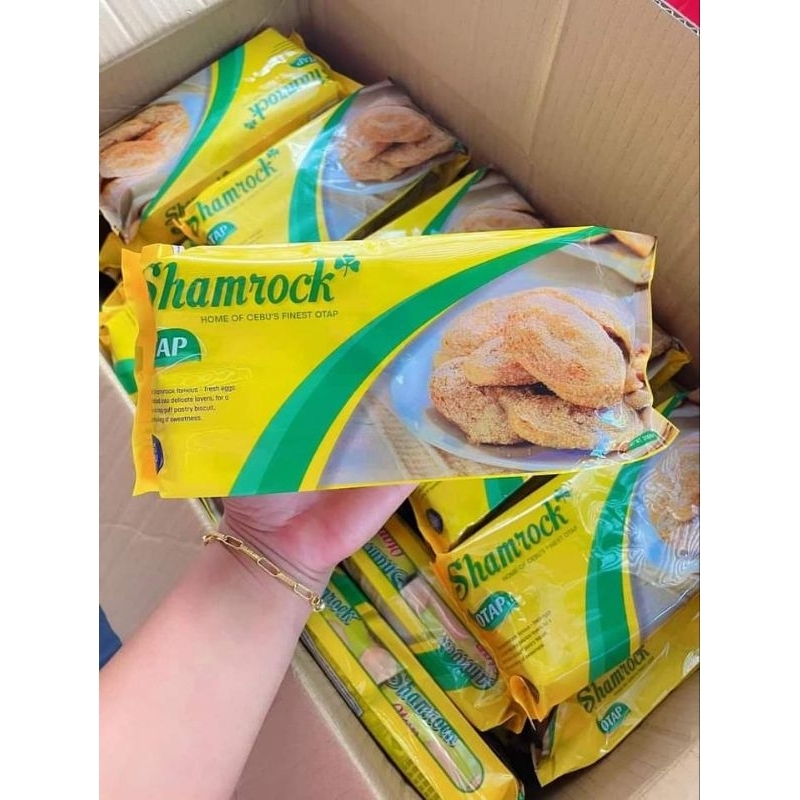New packaging Shamrock home of Cebu's finest Otap ( Otap "Puff Pastry ...