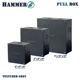 HAMMER NEMA1 Pull box ELECTRICAL METAL BOX with Knockouts 4x6x6 or ...