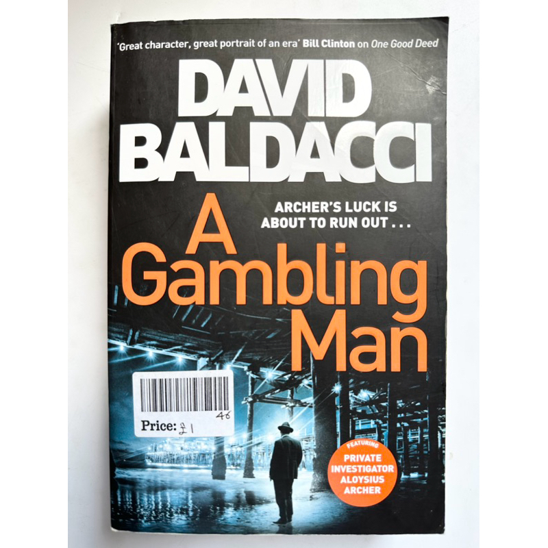 A Gambling Man by David Baldacci | Shopee Philippines
