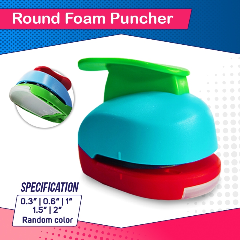 Round Foam Puncher (1pc) 5cm | 2inches | Shopee Philippines