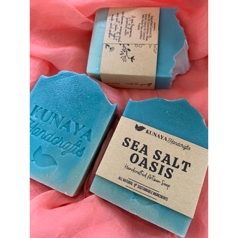 Sea Salt Oasis Handmade Soap Gift Set | Kunaya Handcrafts | Shopee ...