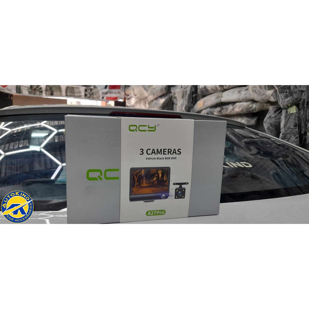 QCY A27 Pro Vehicle Box DVR camera | Shopee Philippines
