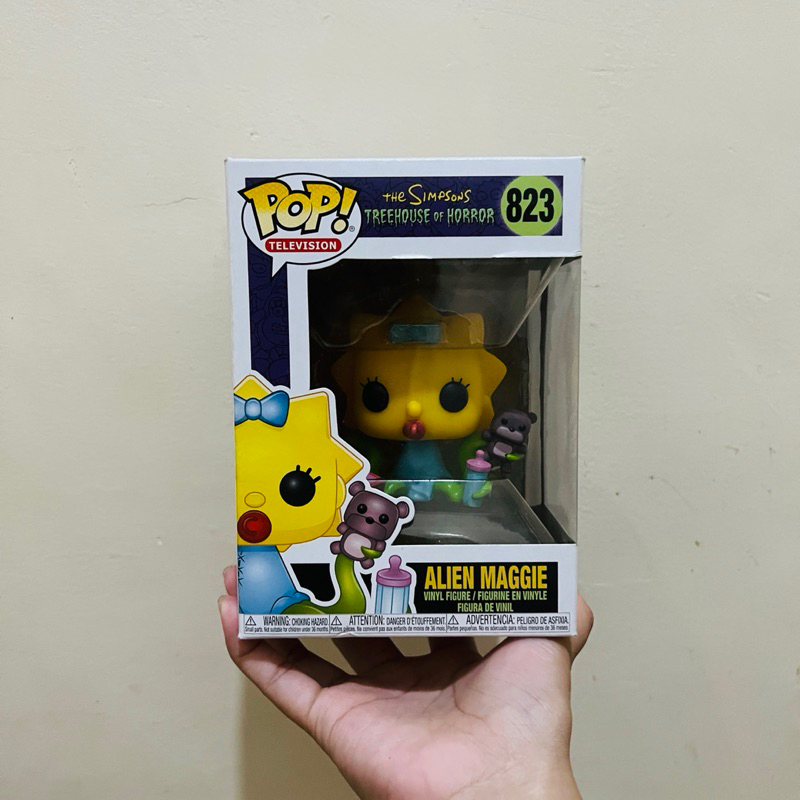 FUNKO POP TELEVISION THE SIMPSONS TREEHOUSE OF HORRORS ALIEN MAGGIE ...