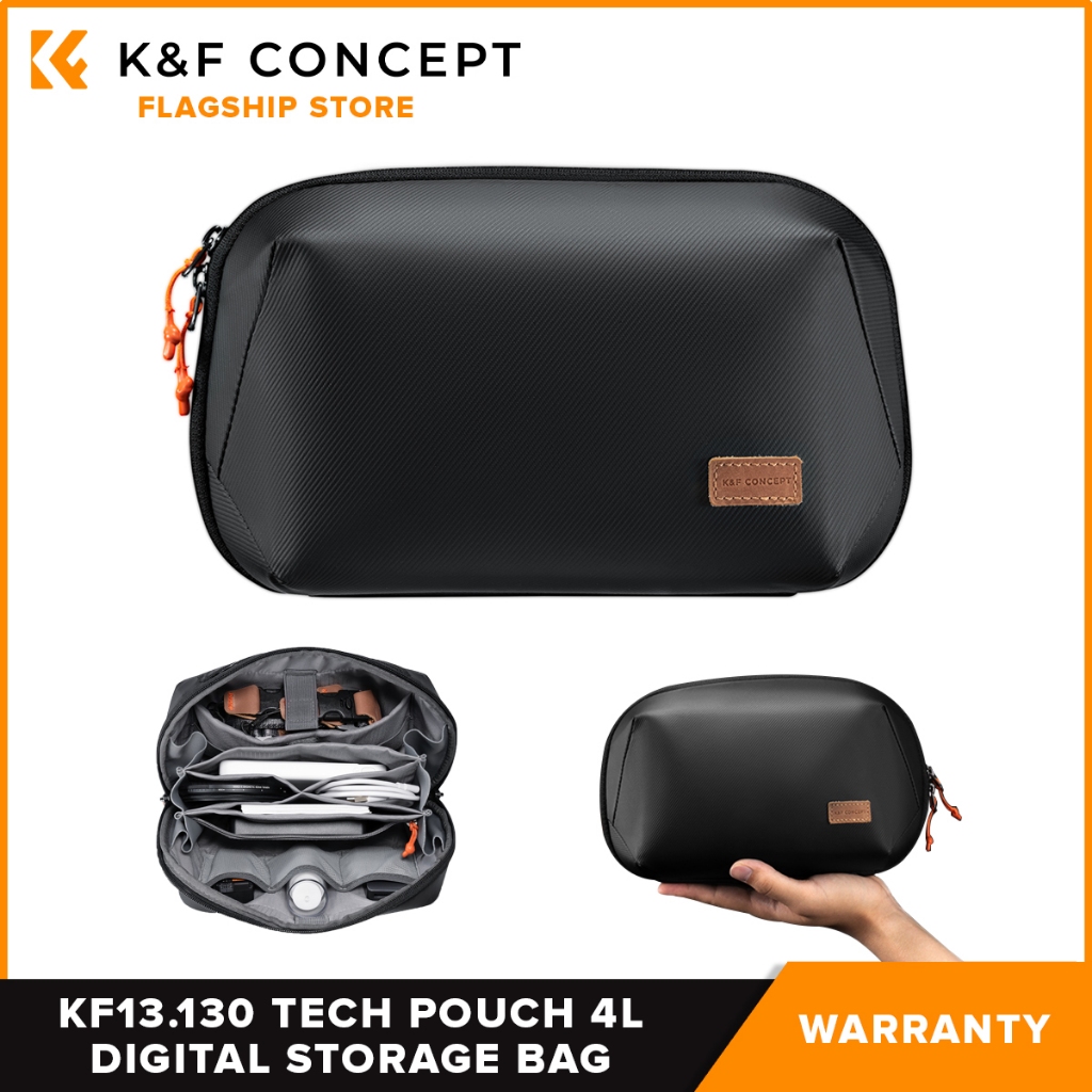 K&F Concept KF13.130 Tech Pouch Digital Storage Bag 4L Camera ...