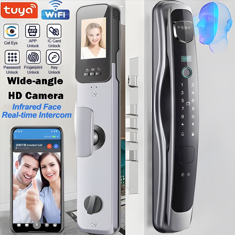 Cat Eye Smart Lock Biometric Fingerprint/card/Keypad/Code Digital Lock ...