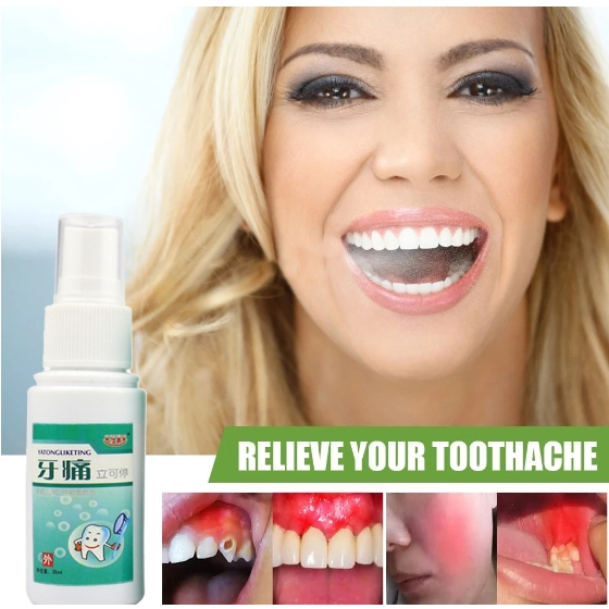 Toothache Spray Plant Extract Hormone Free Toothache Relief 35ml ...