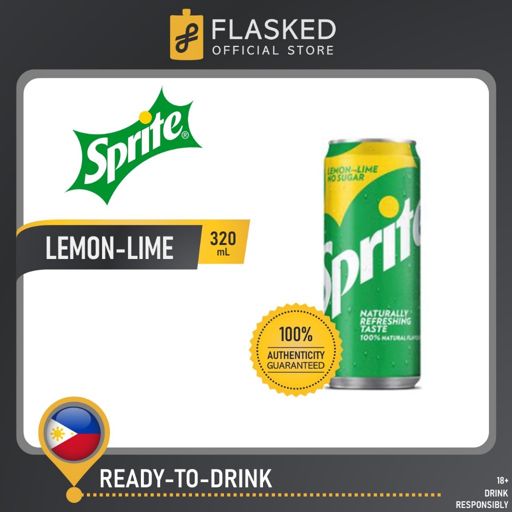 Sprite Lemon Lime Can 320mL | Shopee Philippines