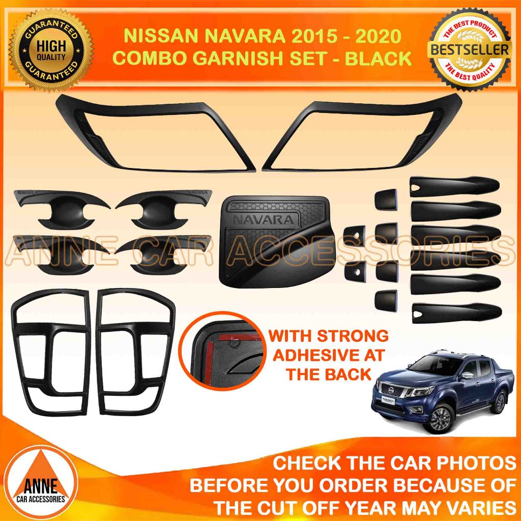 Garnish Cover Set Nissan Navara VL EL Calibre 2016 - 2020 / Nissan ...