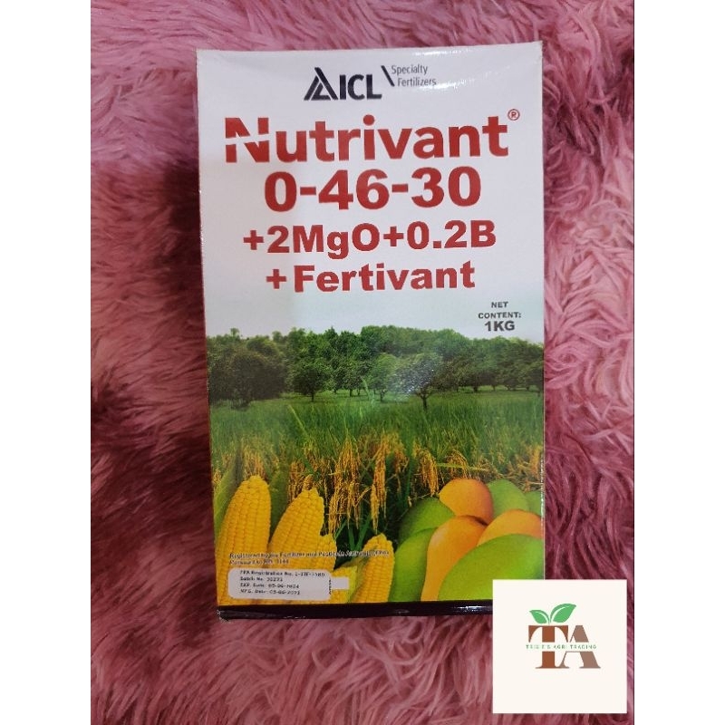 Nutrivant 0-46-30 Foliar Fertilizer Water Soluble with fertivant Allied ...