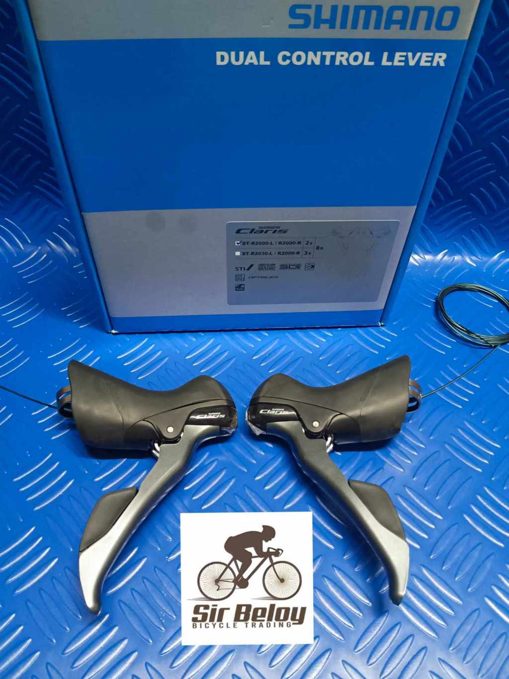 SHIMANO CLARIS STI R2000 2x8 Speed Road Bike Gravel Bike Shifter Lever ...