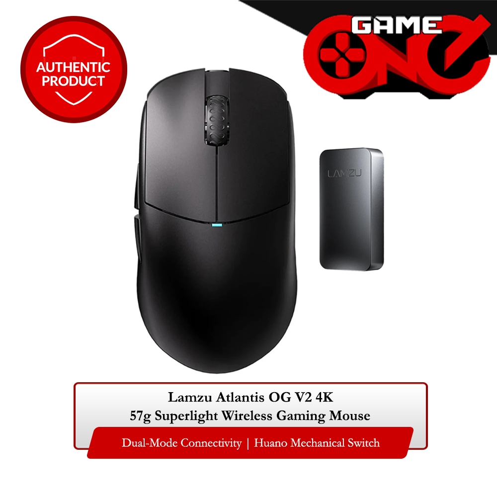 Lamzu Atlantis OG V2 4K 57g Superlight Wireless Gaming Mouse | Shopee ...