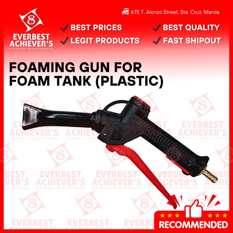 Foaming Gun for Foam Tank (Plastic type) | Shopee Philippines
