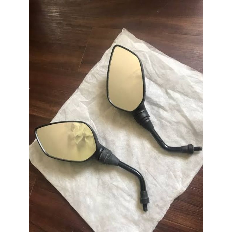 SIDE MIRROR PAIR ROUSER 135 180 200DTSI 220 Secondhand genuine | Shopee ...