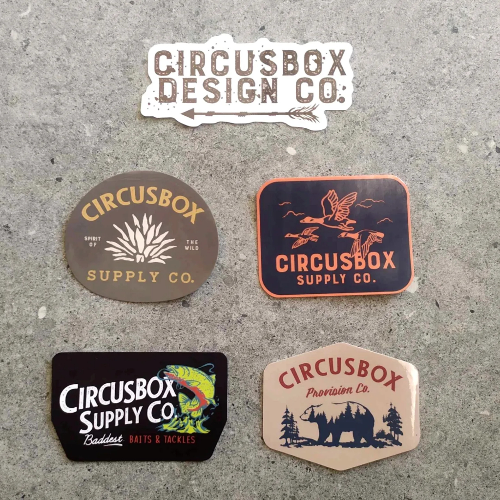 CIRCUSBOX "Off The Beaten Path" Sticker Pack | Shopee Philippines