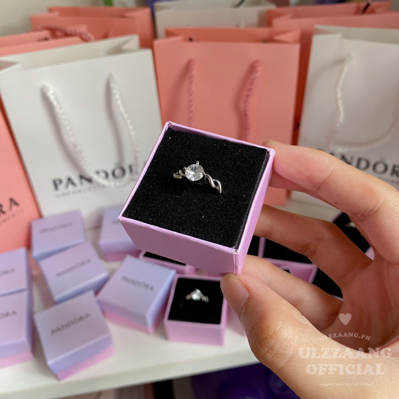 Pandora Promise Ring Set Adjustable Ulzzaang Official | Shopee Philippines