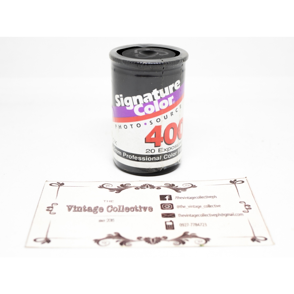 Signature Color 400 35mm film (20 shots) - *RARE* [GRAB/COD] | Shopee ...