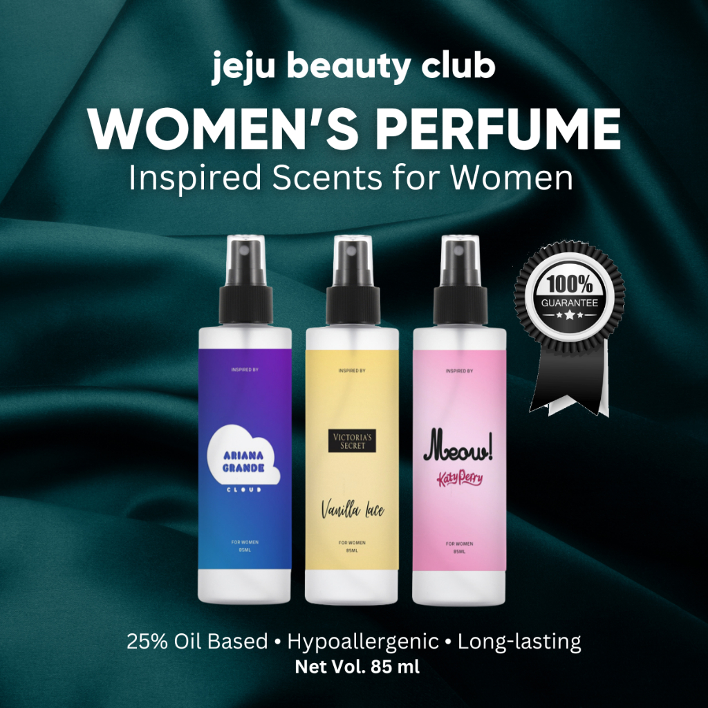 Cloud / Vanilla Lace / Meow Inspired Scent Collection Perfume for Women ...