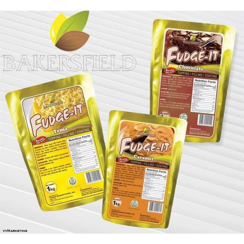 Bakersfield Fudge It 1KG | Shopee Philippines