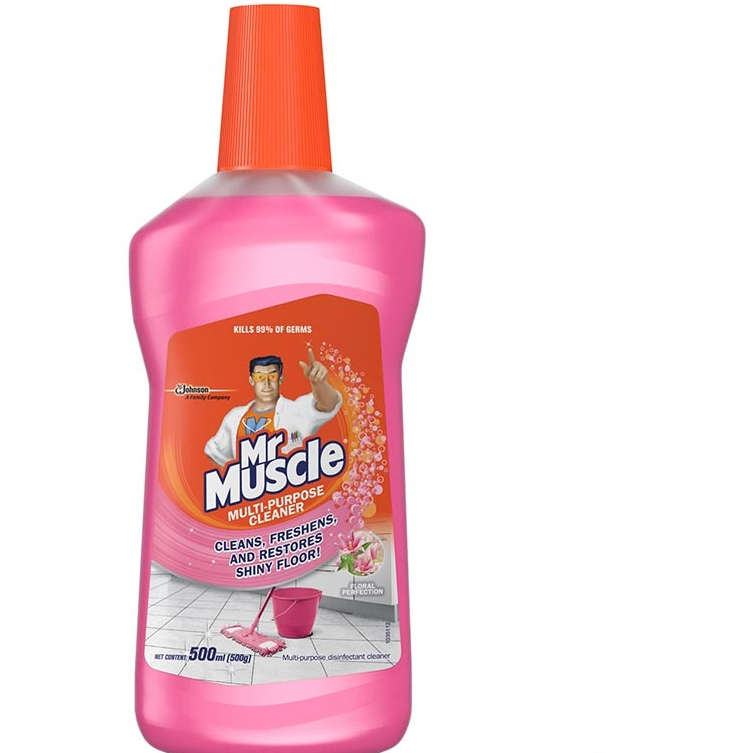 Mr. Muscle All Purpose Cleaner 500 ml - Floral Perfection | Shopee ...