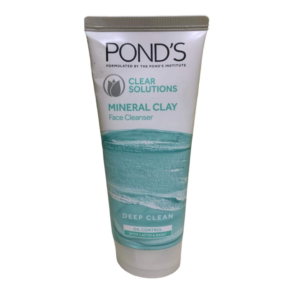 Ponds Mineral Clay Face Cleanser 100g | Shopee Philippines