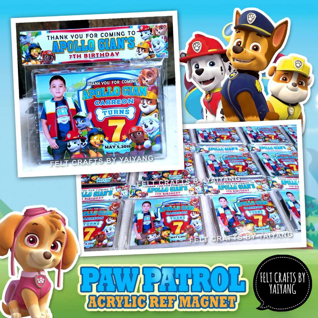 PERSONALIZED ACRYLIC REF MAGNET | Shopee Philippines