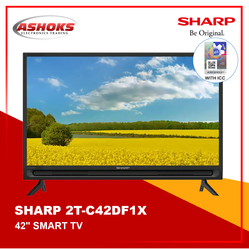 Sharp 2T-C42DF1X Smart TV / HDR / Netflix, YouTube / 1,920x1080 / with ...
