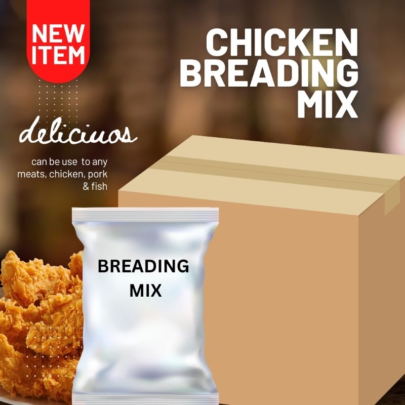 Chicken Breading Mix 1 Kilo ( For Fried Chicken | Pork) | Shopee ...