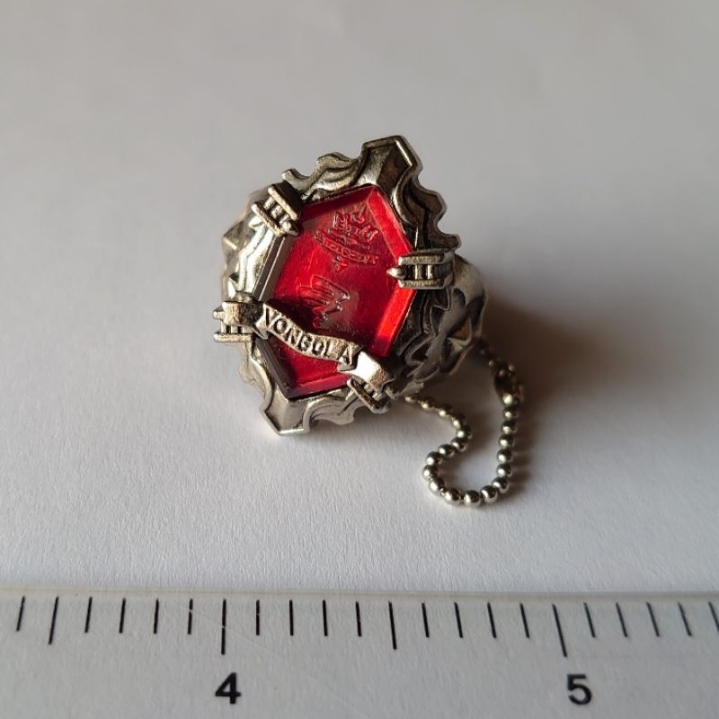Hitman Reborn Katekyo Vongola Ring (Red) - Official anime merchandise ...