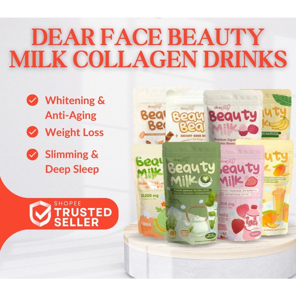 **DEAR FACE BEAUTY MILK PRODUCTS*** | Shopee Philippines