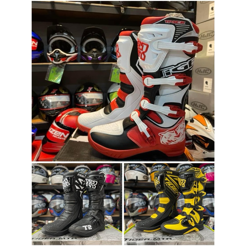 Tiger Boots MX/Trail Riding Boots MTR-M002 | Shopee Philippines