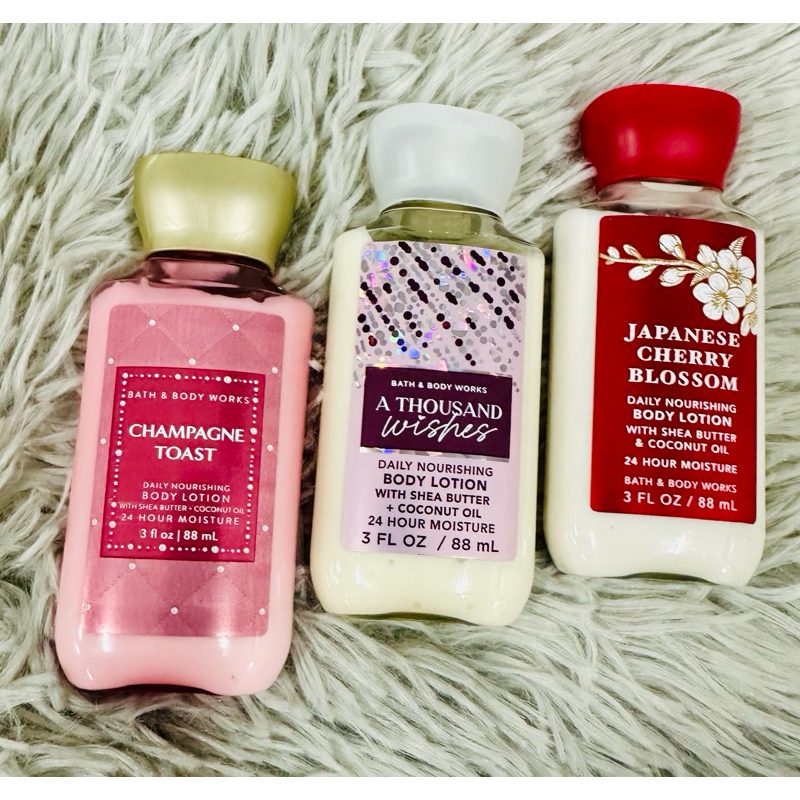 Bath and Body Works TRAVEL Size Lotion | Shopee Philippines