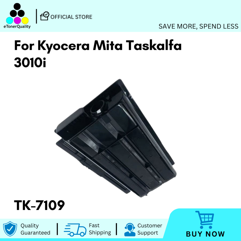 eTONER TK-7109 TK7109 TK 7109 Brand New Compatible Laser Toner ...
