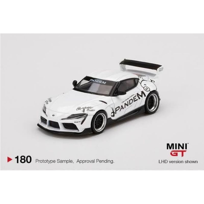 Mini GT #180 Toyota Supra Pandem White | Shopee Philippines