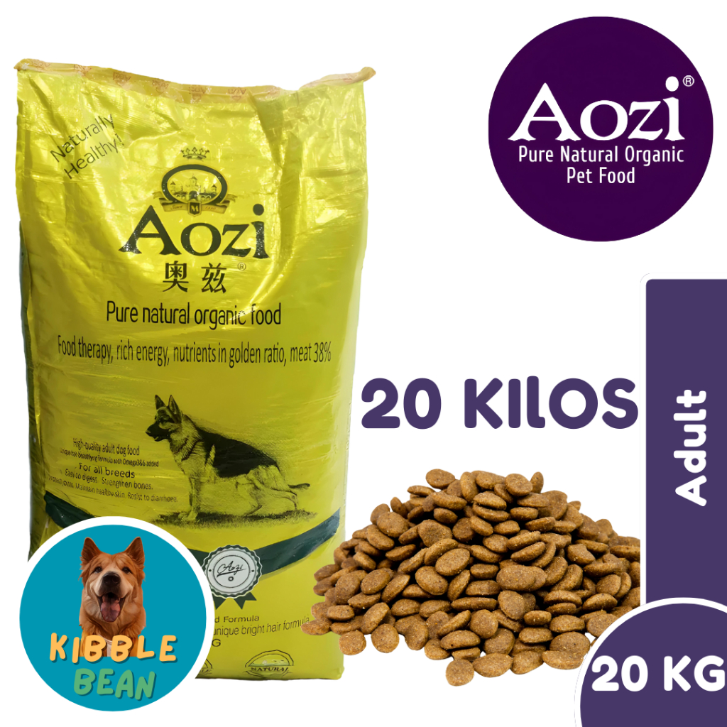 Aozi Adult Gold Dry Dog Food 20KG | Shopee Philippines