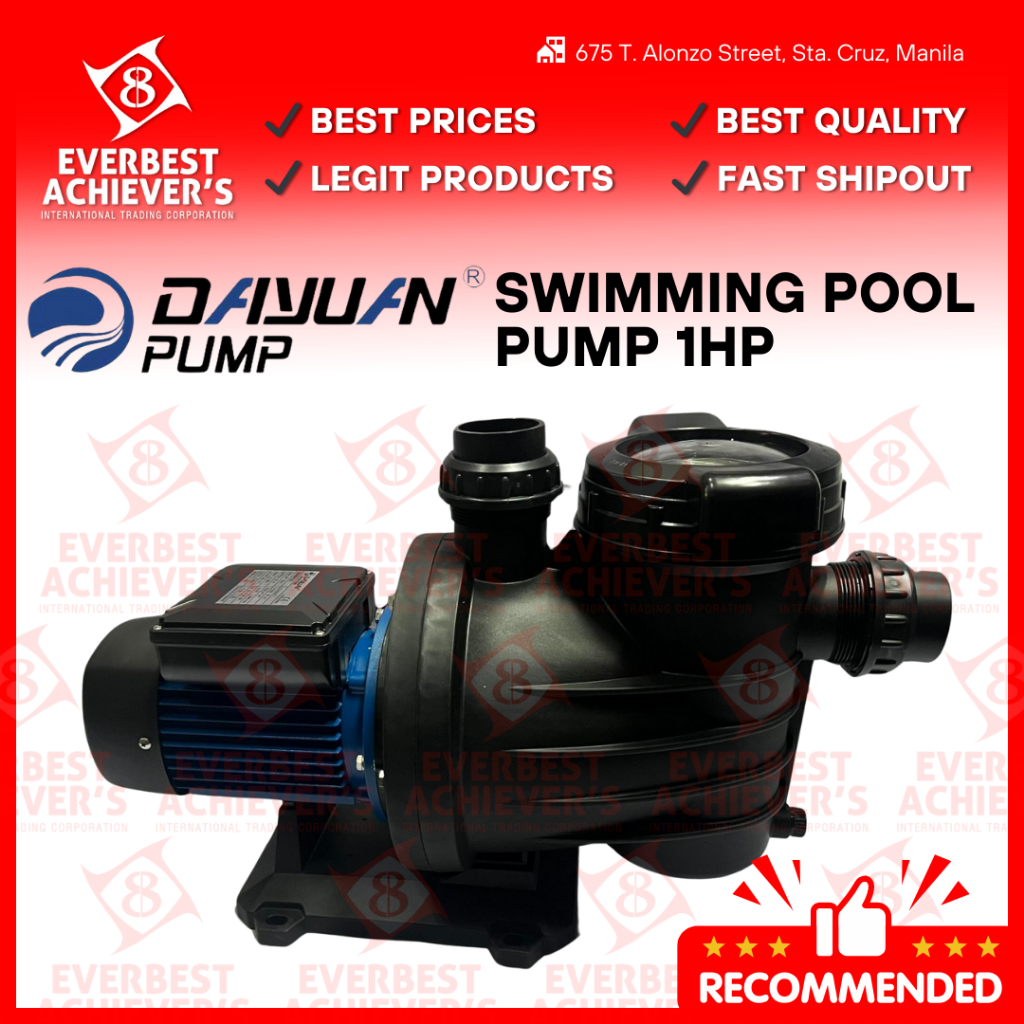 Dayuan Swimming Pool Pump 1HP DSWM SERIES High Quality | Shopee Philippines