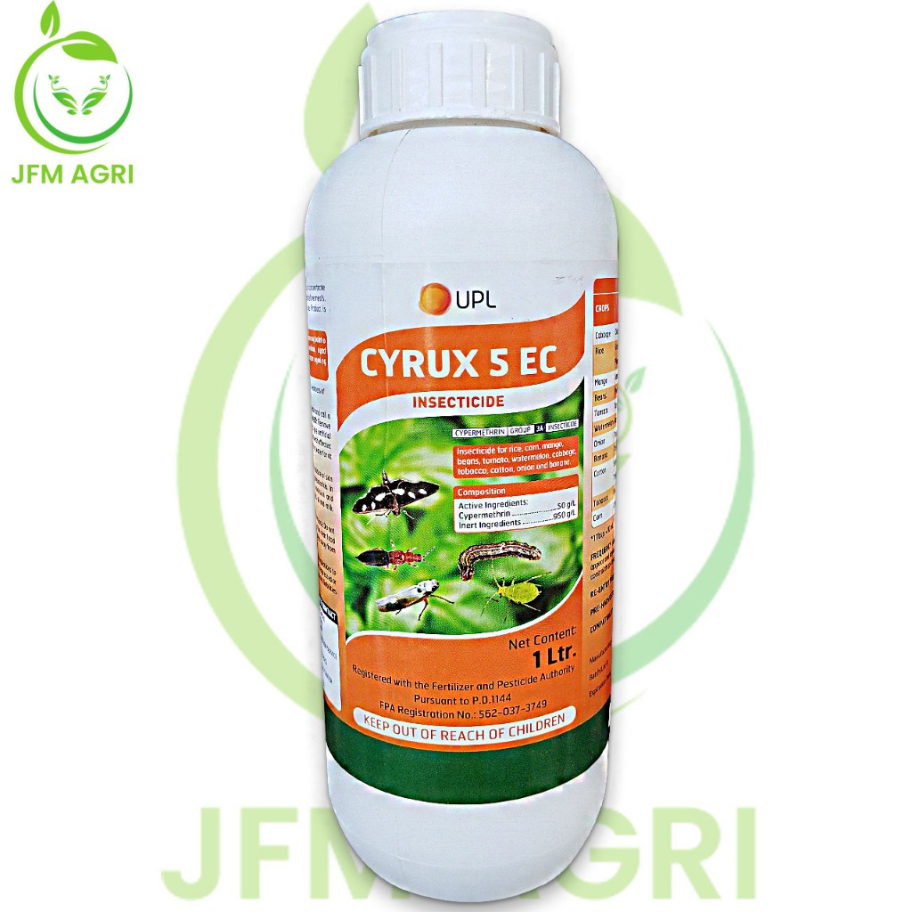 Cyrux 5 EC Insecticide UPL (1 Liter) | Shopee Philippines