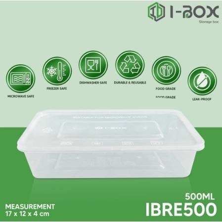Microwaveable Container 10 pcs. RECTANGULAR RE500 / 750 / 1000 | Shopee ...