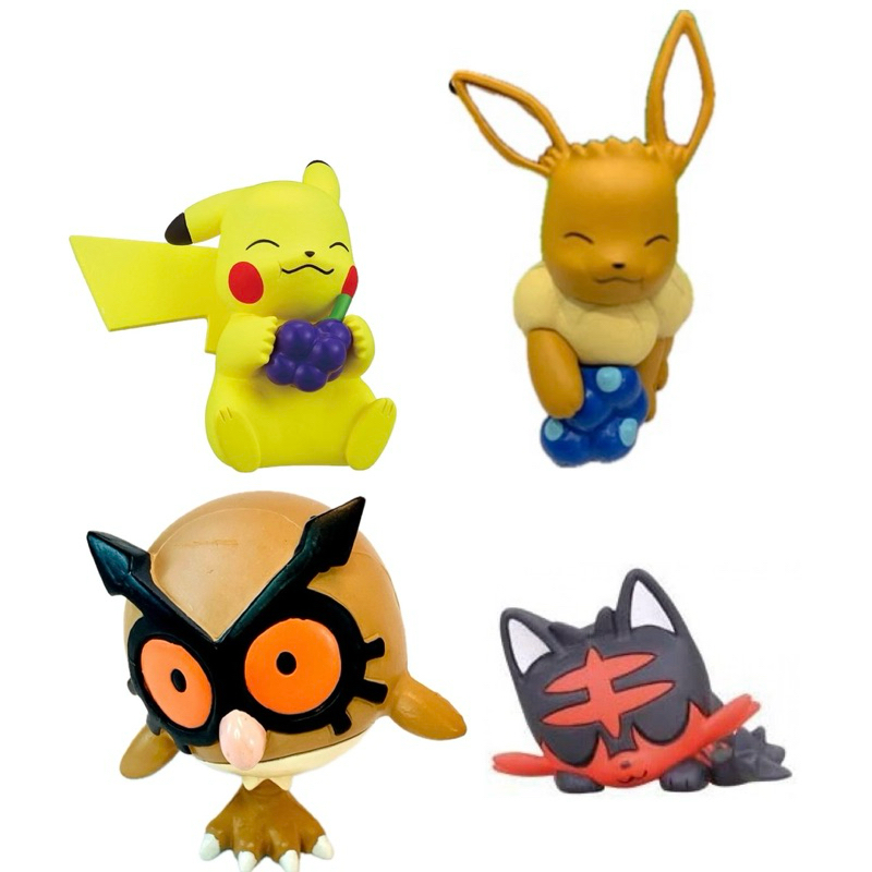 POKEMON Mini Collectible Figure by Takara Tomy © Nintendo - Litten ...