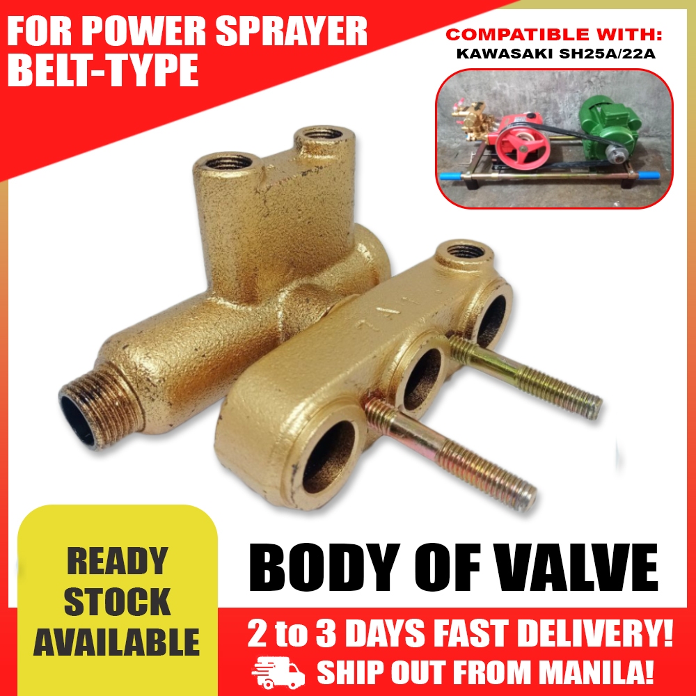 Kawasaki Power Sprayer Body of Valve and Discharge Metal Compatible for ...
