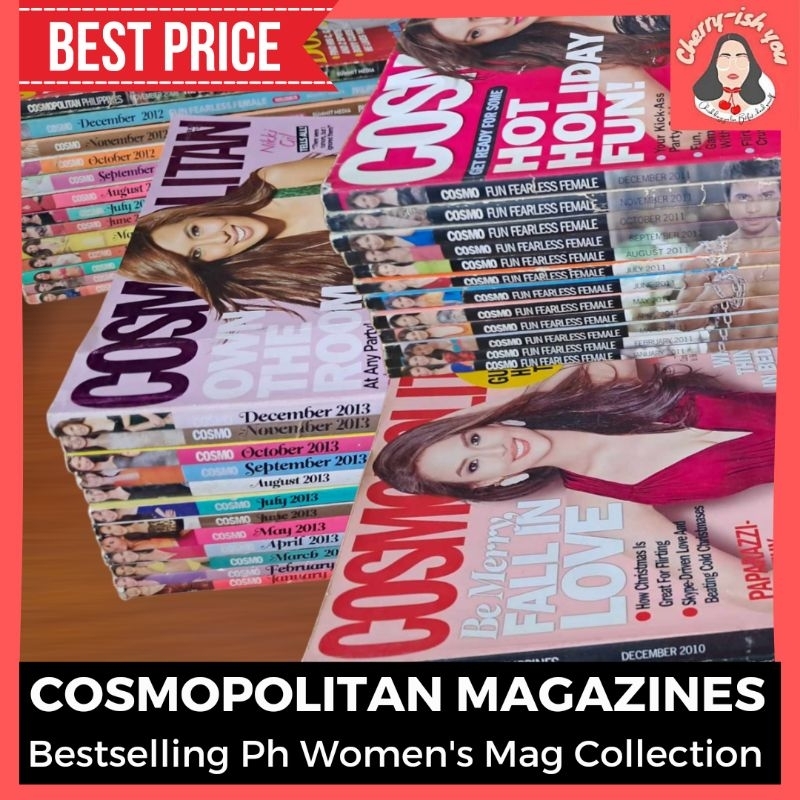 COSMOPOLITAN MAGAZINE PHILIPPINES (2002 - 2010)BACK ISSUE: Cosmo Ph ...
