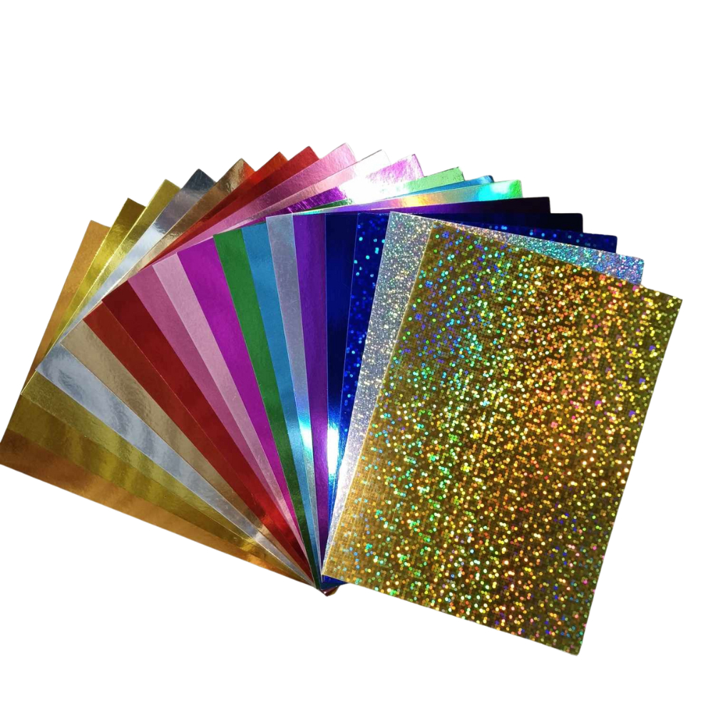 250 GSM Metallic Board I Mirror Board A4 Size (10 Sheets) | Shopee ...