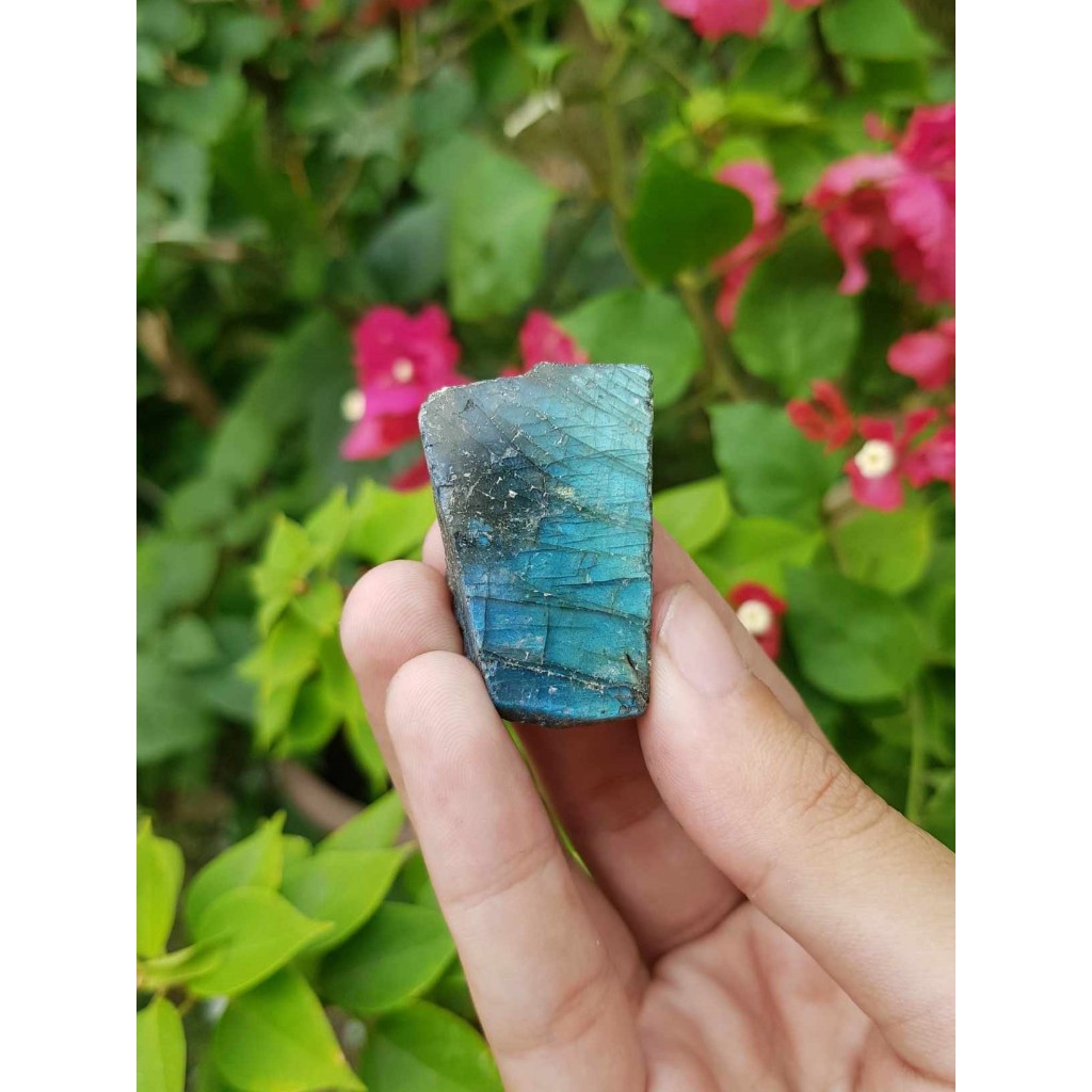 Labradorite Crystal Slab - Labradorite Healing Crystal - Light Energy ...